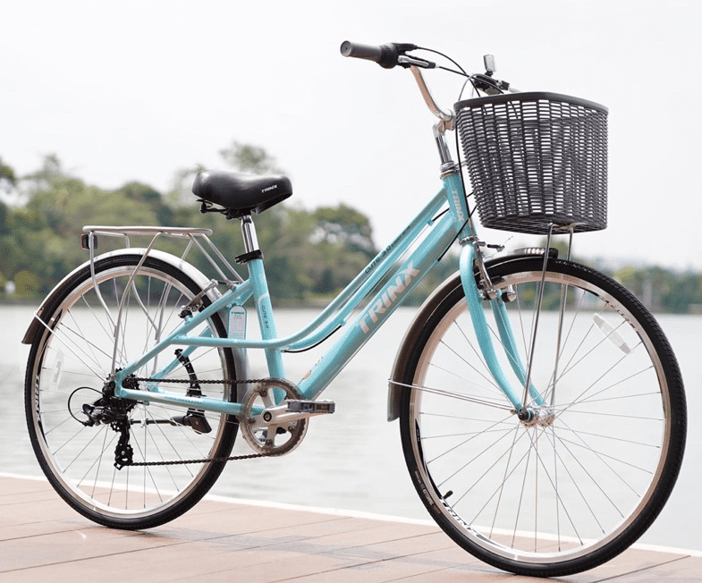 BICICLETA TRINX CUTE 3.0 AZUL BLANCO - All Road