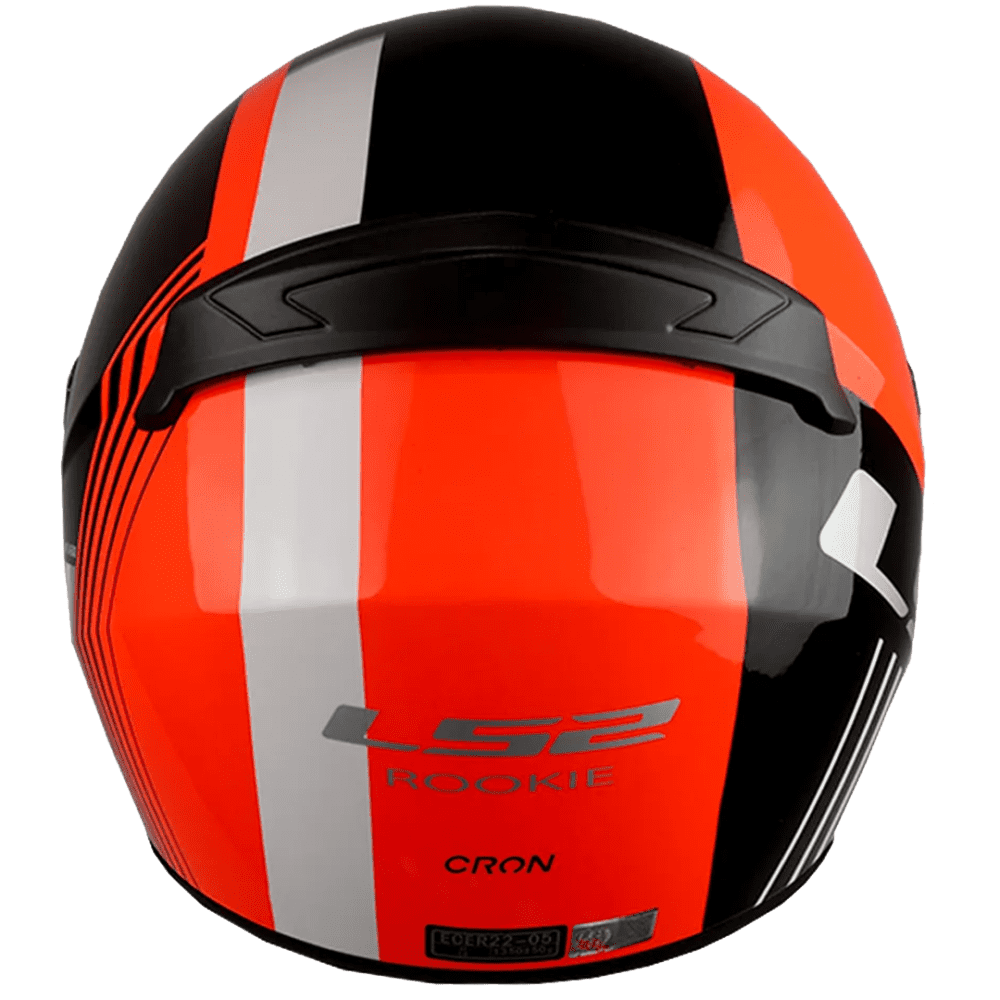 LS2 FF352 CRON NEGRO NARANJA | All Road