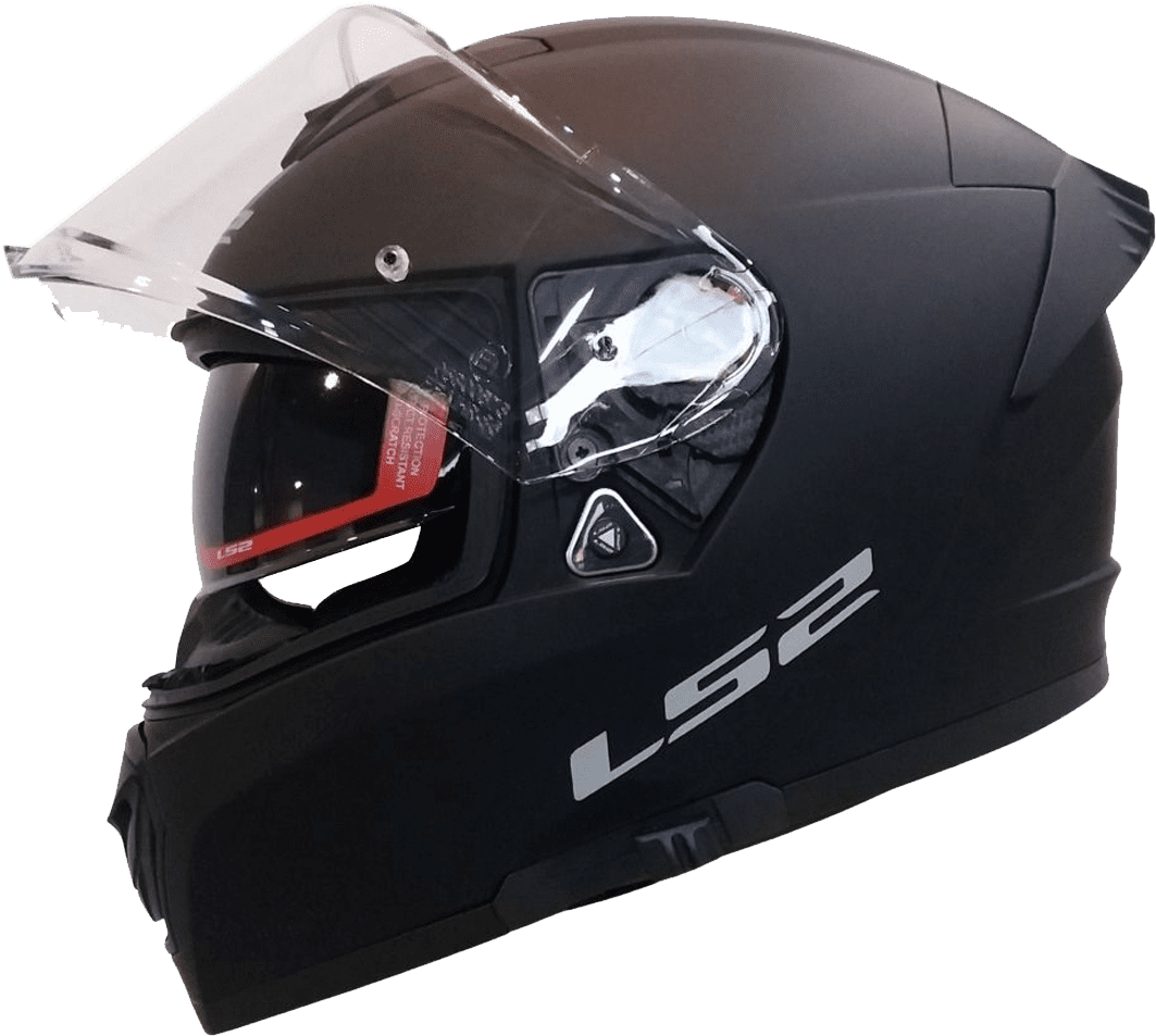 LS2 FF390 SOLIDO NEGRO MATE - All Road