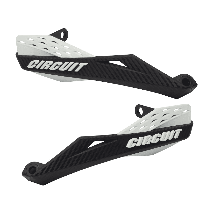 PROTECTOR DE MANO CIRCUIT FENIX NEGRO BLANCO - All Road