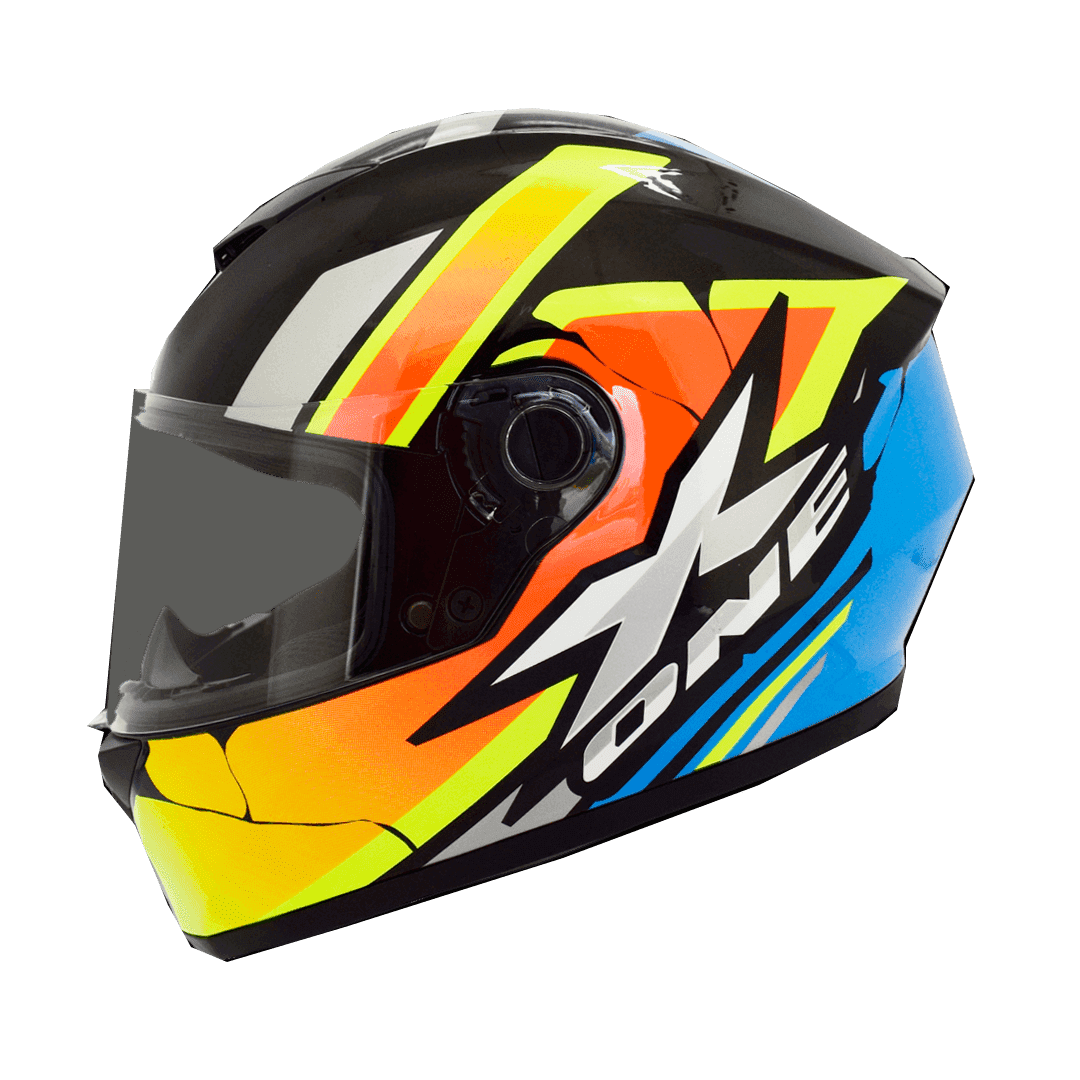 XONE 500-GT ZTEP NEGRO AMARILLO NEON - All Road