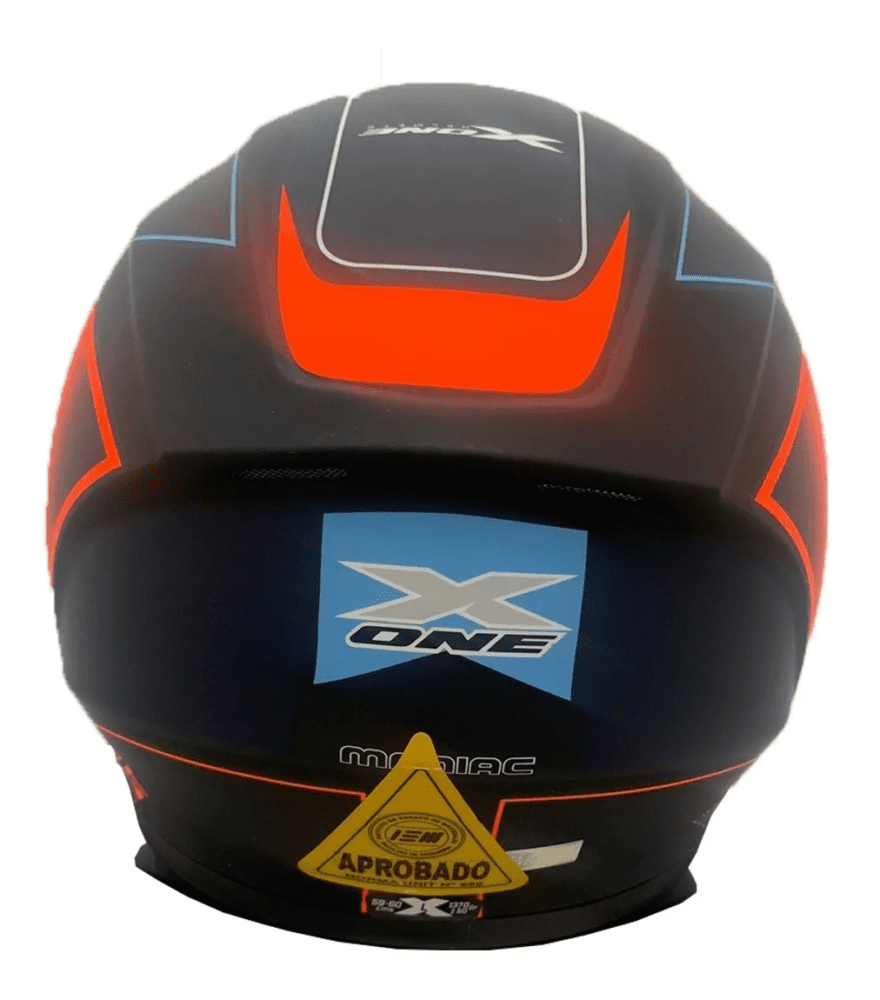 XONE 500-GT MANIAC NEGRO AZUL - All Road