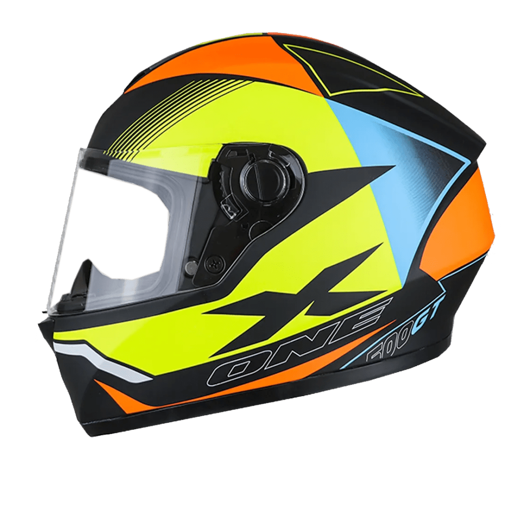 XONE 500-GT MANIAC NEGRO NEON AMARILLO | All Road