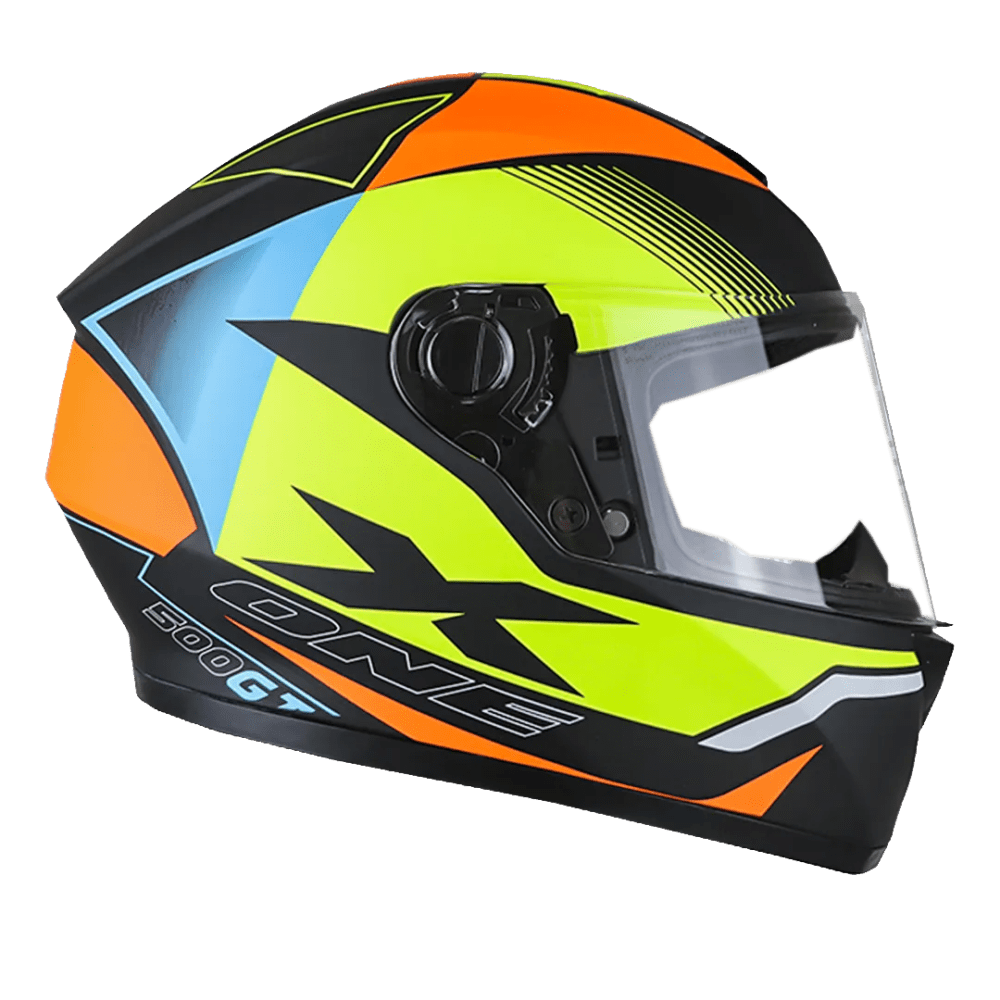 XONE 500-GT MANIAC NEGRO NEON AMARILLO | All Road