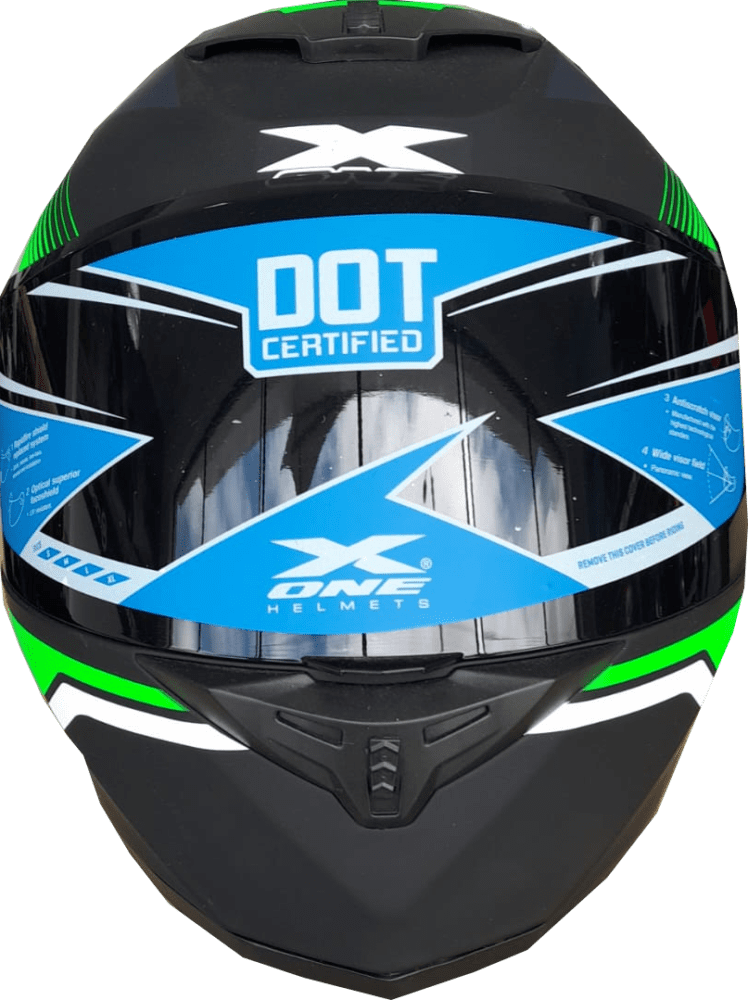 XONE 500-GT MANIAC NEGRO VERDE NEON | All Road