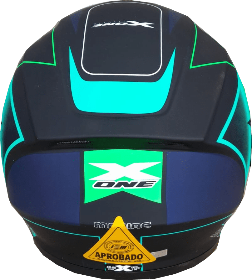 XONE 500-GT MANIAC NEGRO VERDE NEON | All Road