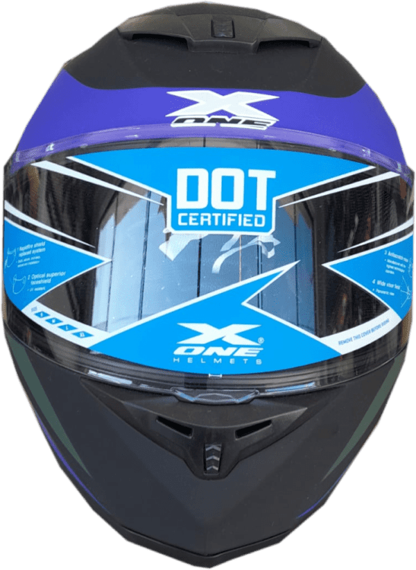 XONE 500-GT SPIKER NEGRO AZUL | All Road