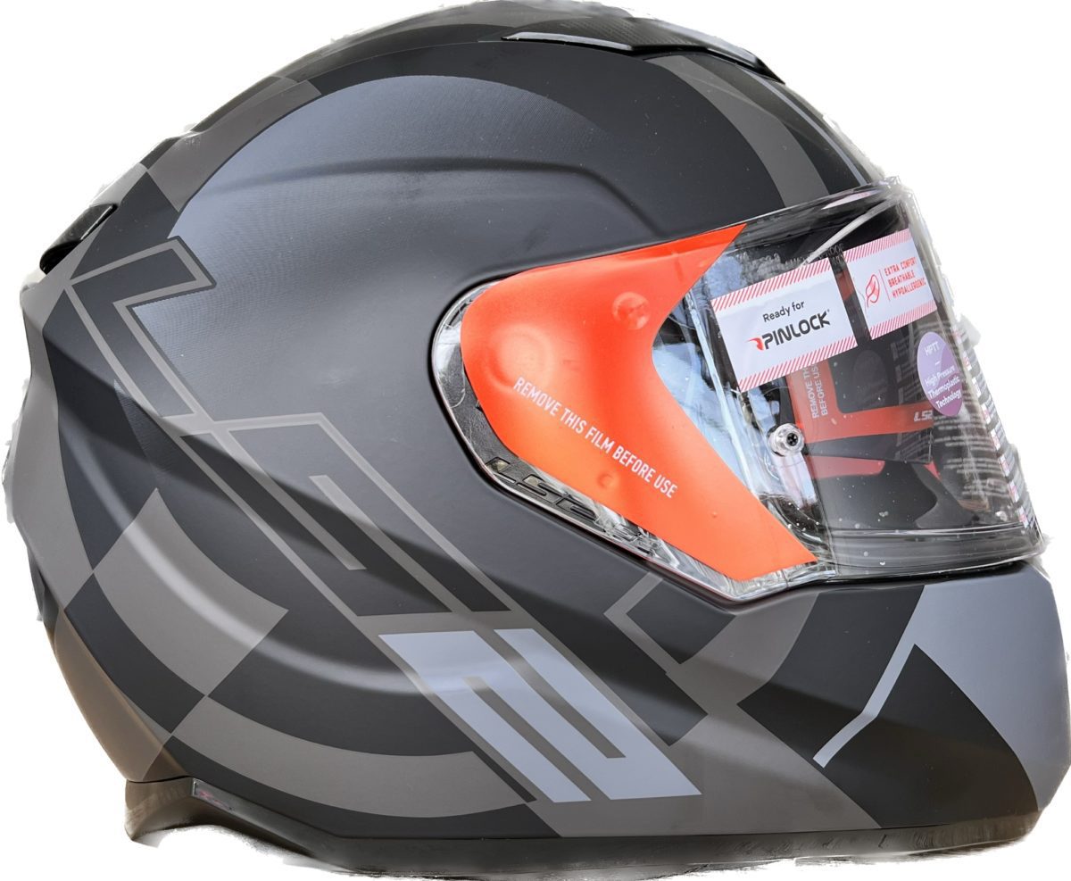 LS2 FF320 STREAM EVO TARGET NEGRO MATE 7C - All Road