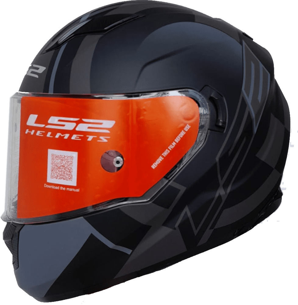 LS2 FF320 STREAM EVO TARGET NEGRO MATE 7C - All Road