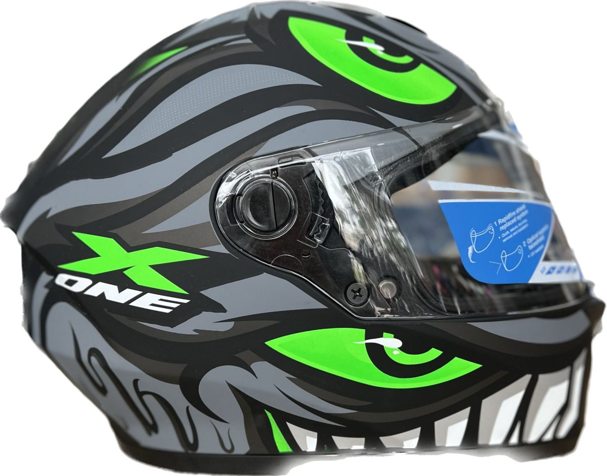 XONE 500-GT SMUG NEGRO GRIS - All Road