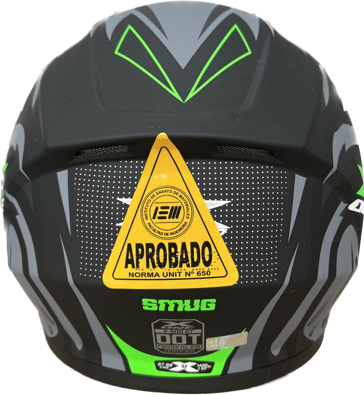 XONE 500-GT SMUG NEGRO GRIS - All Road