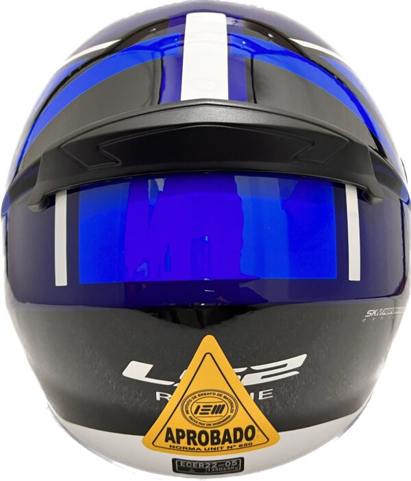 LS2 FF352 DOWN NAVY BLUE | All Road