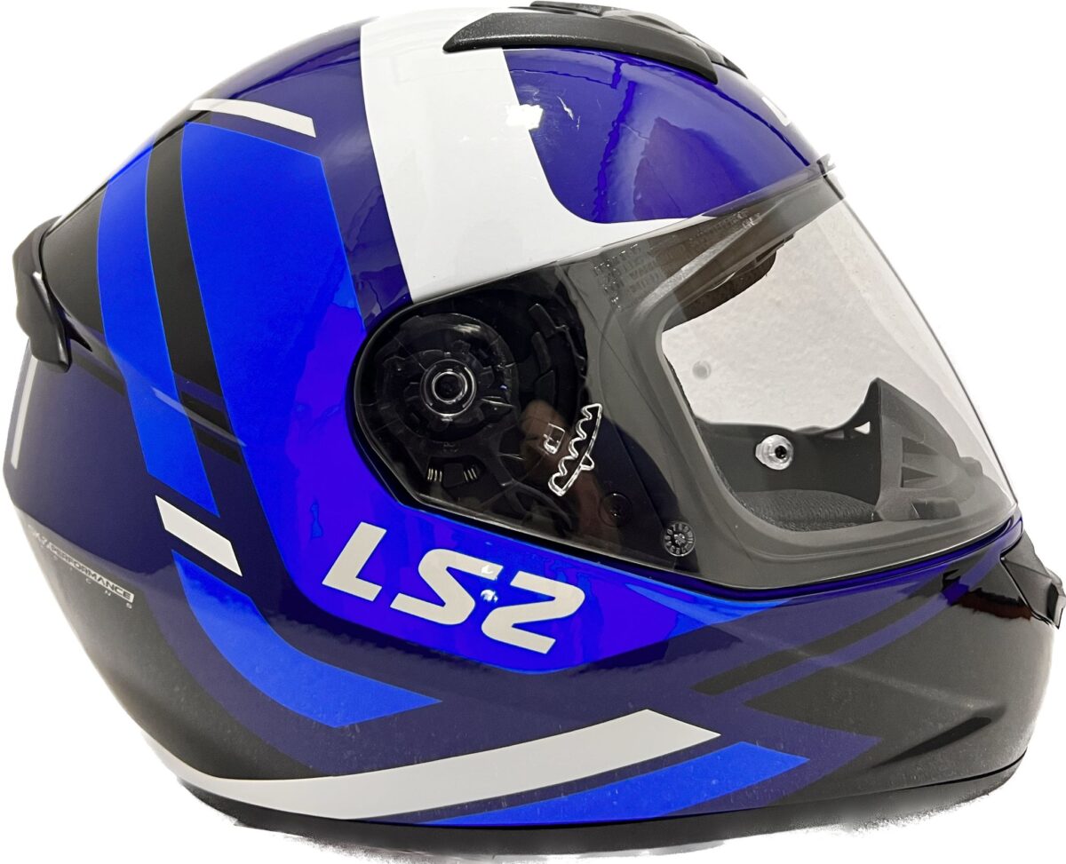 LS2 FF352 DOWN NAVY BLUE | All Road