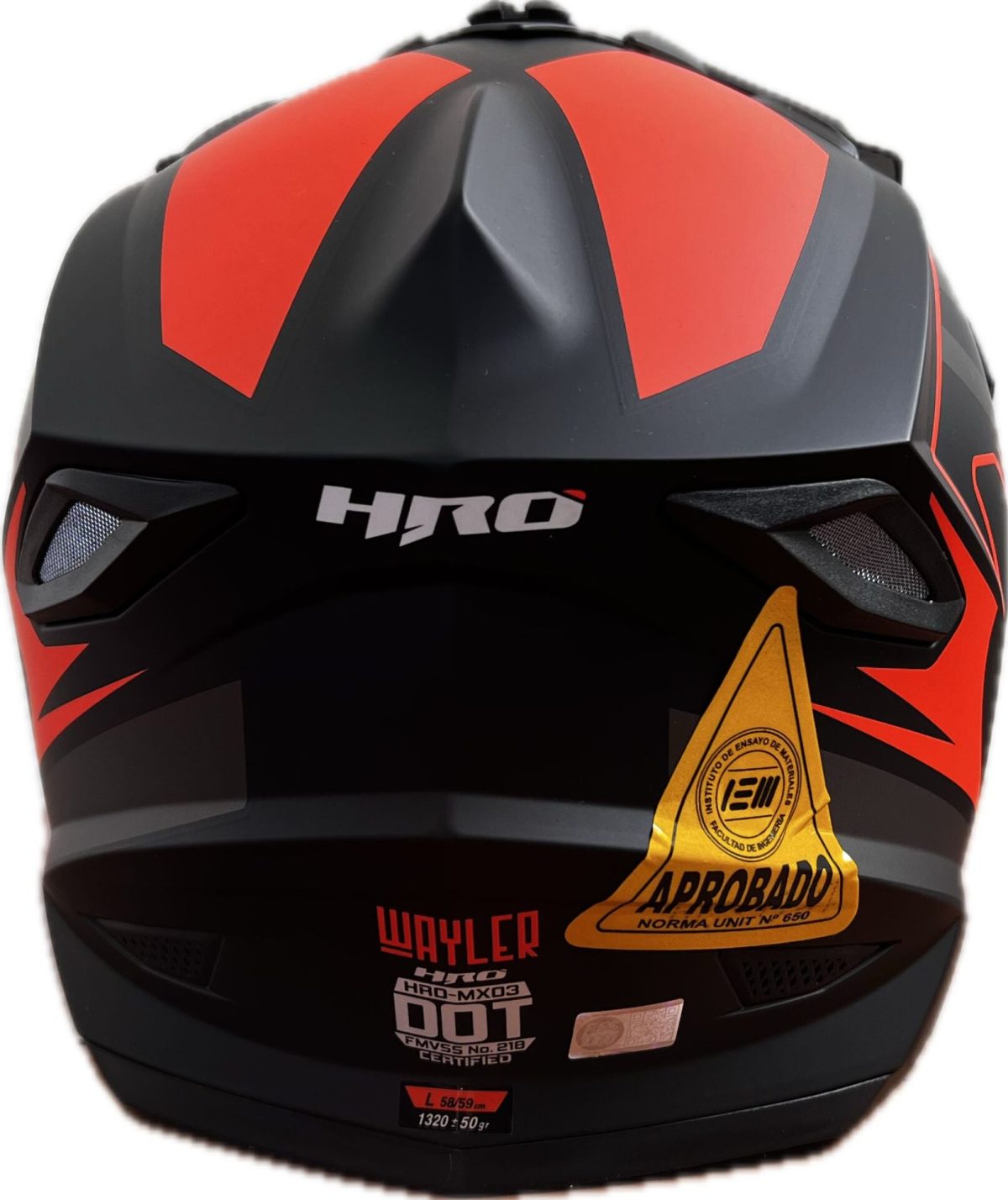 CASCO HRO WAYLER NARANJA - All Road