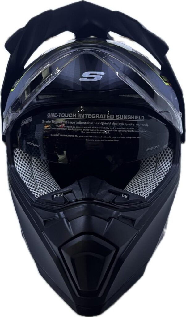 CASCO SHAFT MX380 SOLIDO NEGRO MATE | All Road