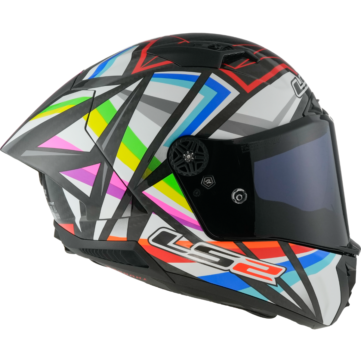 LS2 FF805 GP AERO FLASH NEGRO - All Road