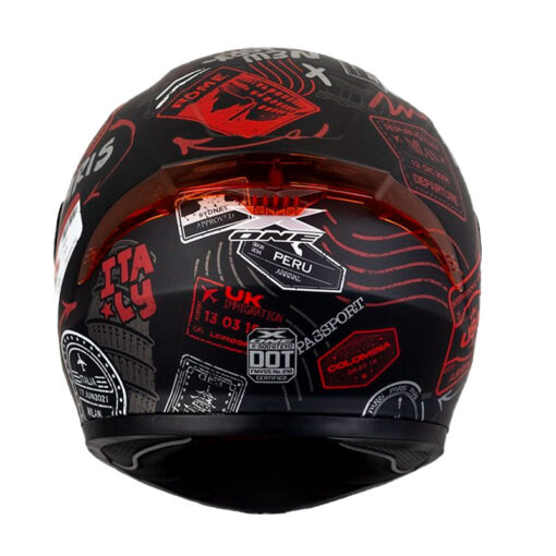 CASCO XONE 500-GT PASSPORT ROJO - All Road