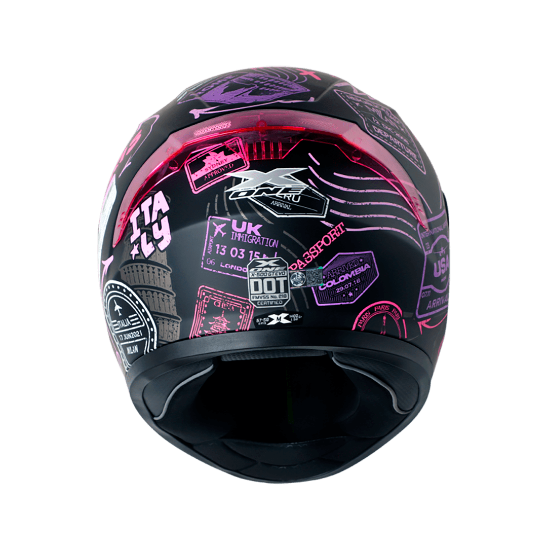 CASCO XONE 500-GT PASSPORT FUCSIA - All Road