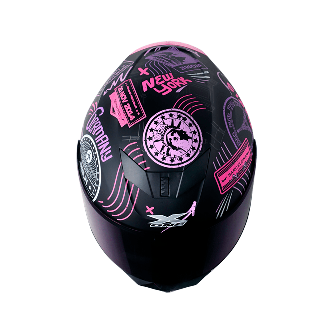 CASCO XONE 500-GT PASSPORT FUCSIA - All Road